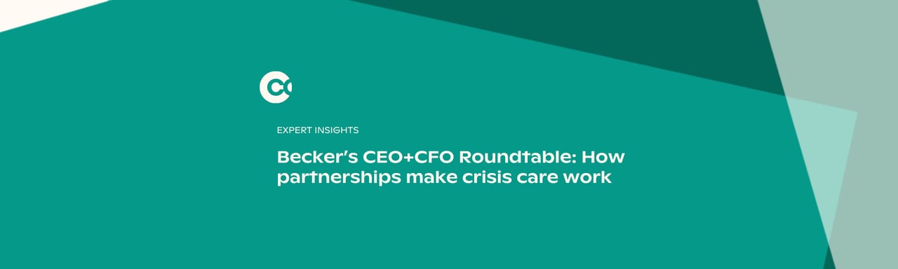 How partnerships make crisis care work